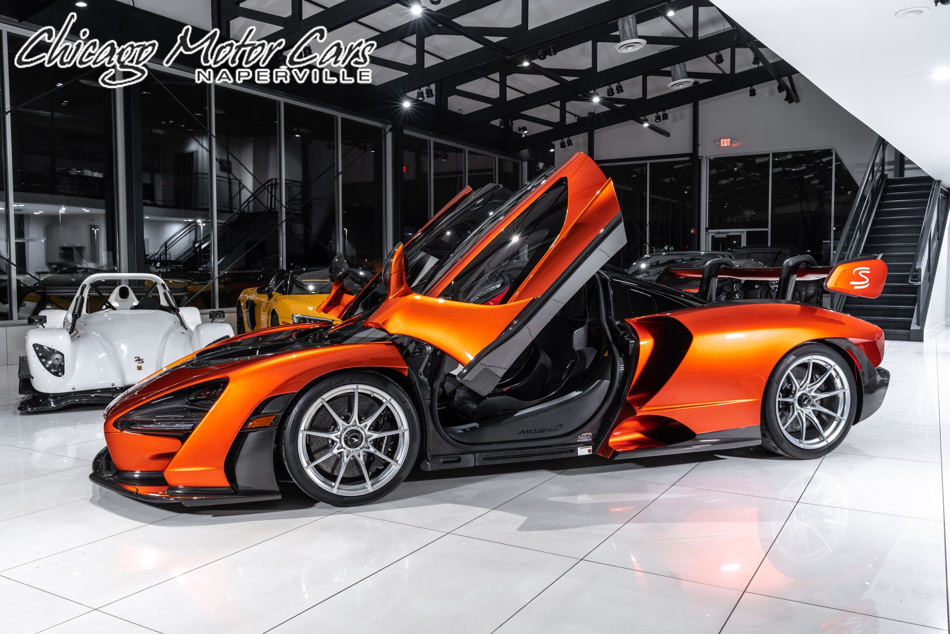 Used 2019 McLaren Senna Coupe #410 of 500! Volcano Orange! Visible ...