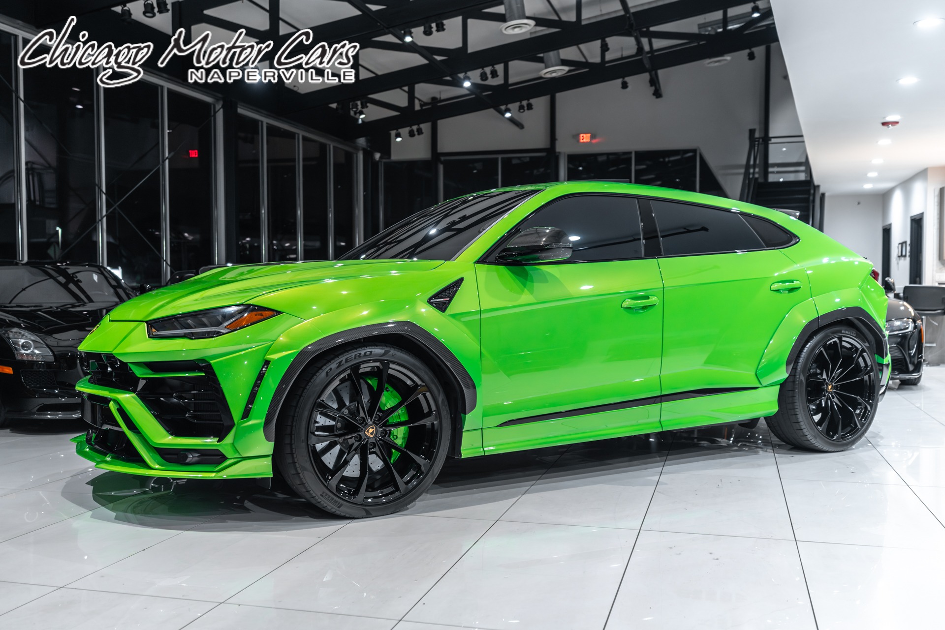 Used 2022 Lamborghini Urus SUV Verde Mantis! 1016 Carbon Fiber WIDEBODY ...