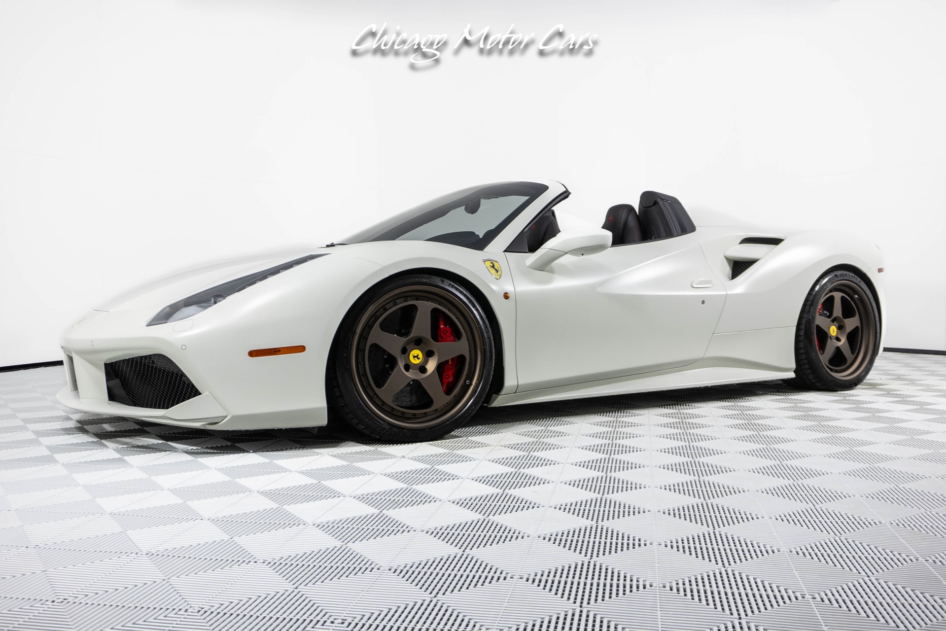 Used 2018 Ferrari 488 Spider Convertible HRE Wheels! Full Body Stealth ...