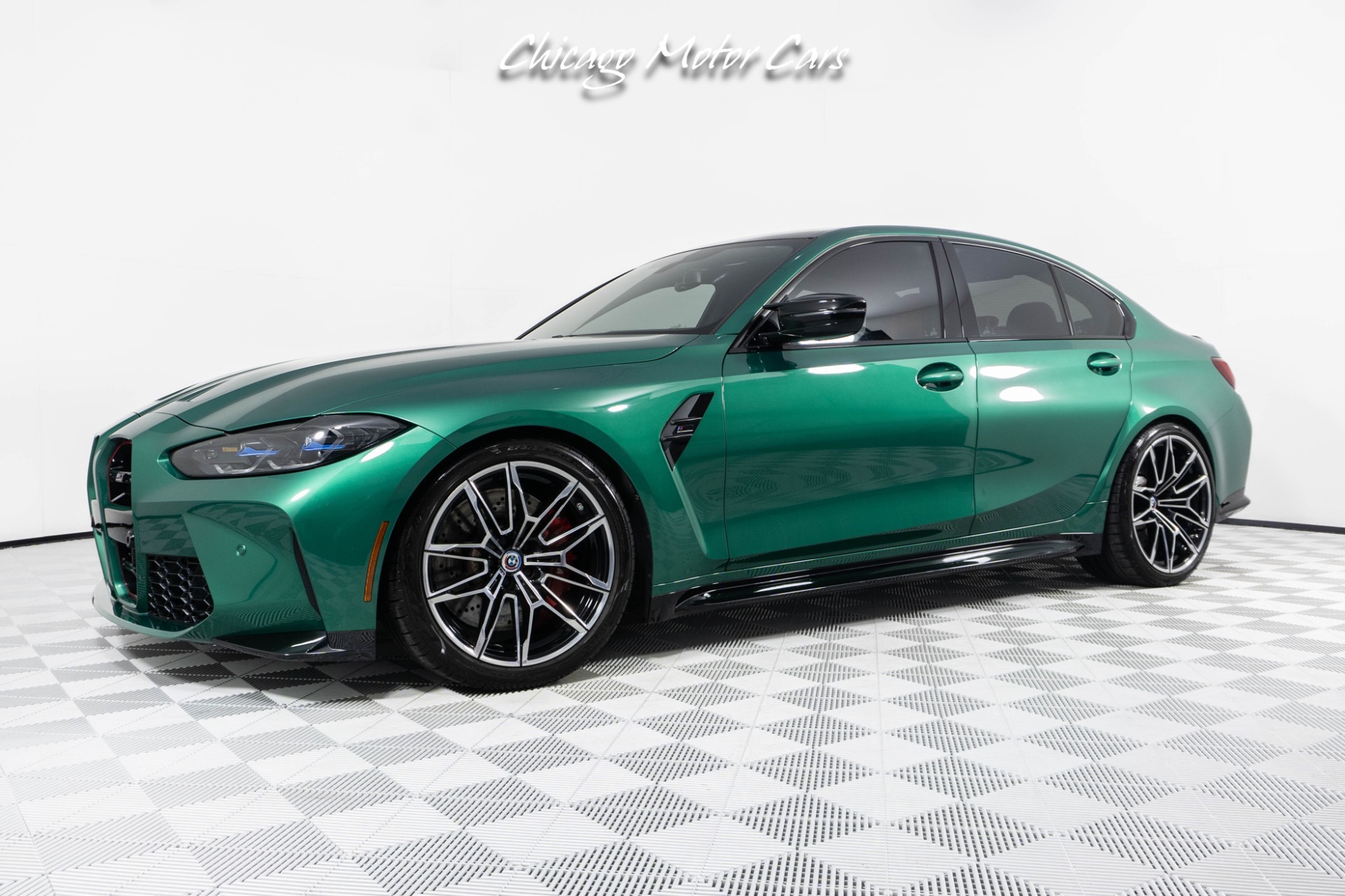 Used 2023 BMW M3 Competition xDrive Isle of Man Green! Fiona Red ...