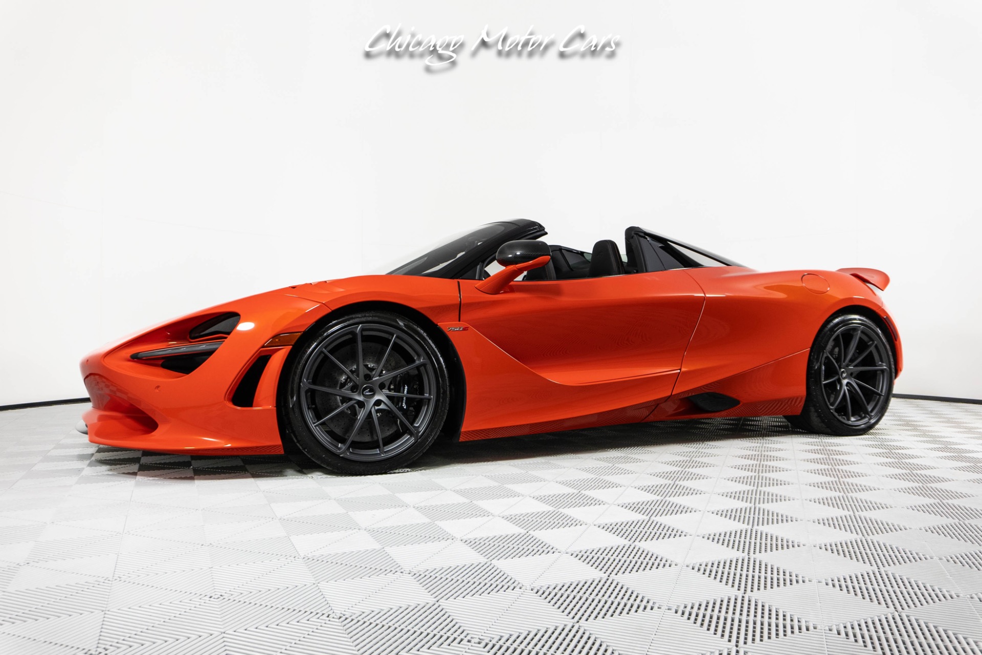 Used 2024 McLaren 750S Spider STUNNING Helios Orange! Only 40 Miles ...