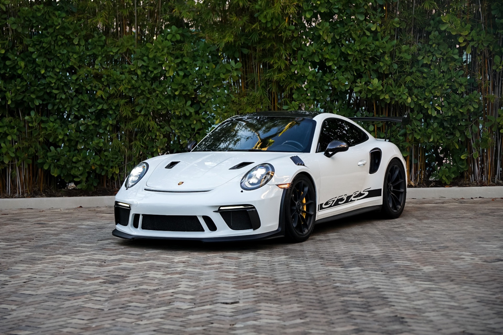 Used 2019 Porsche 911 GT3 RS Weissach Hounds Tooth Inserts Full Car ...
