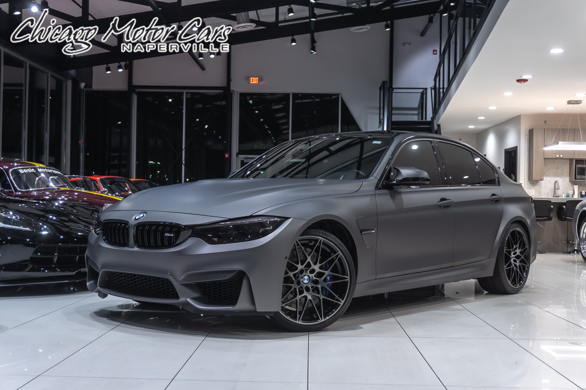 Used 2018 BMW M3 SEDAN 6-SPEED! COMPETITION PKG! EXECUTIVE PKG! MATTE ...