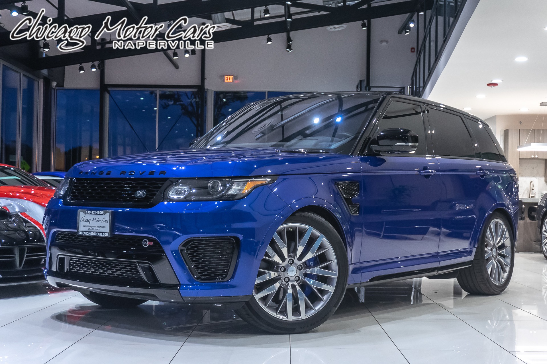 Used 2016 Land Rover Range Rover Sport SVR Supercharged SUV MERIDIAN ...
