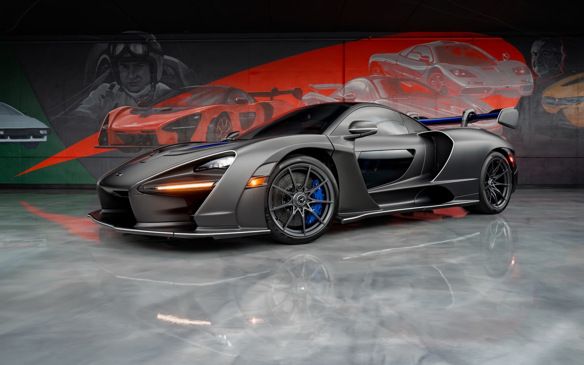 Used 2019 McLaren Senna ONLY 522 Miles! 1of2 Entire MSO Matte Carbon ...
